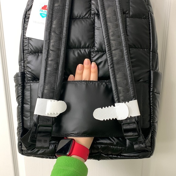 Pajar | Bags | Pajar Black Quilted Puffer Backpack | Poshmark